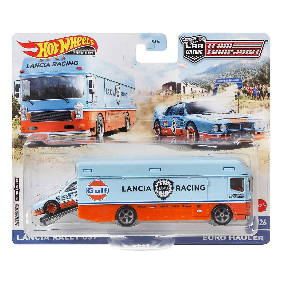 Hot Wheels Team Transport Models and Component Car