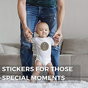 Baby Monthly Milestone Blanket - Nursery Decor for Newborn Baby Shower - Personalized Soft Fleece First Year with Days/Weeks/Months/Years - Markers & Frame &12 Stickers Included - Large 55"x40"