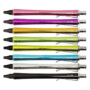 オート Auto NBP-407V-BK Oil-Based Ballpoint Pen, Vivic, Black