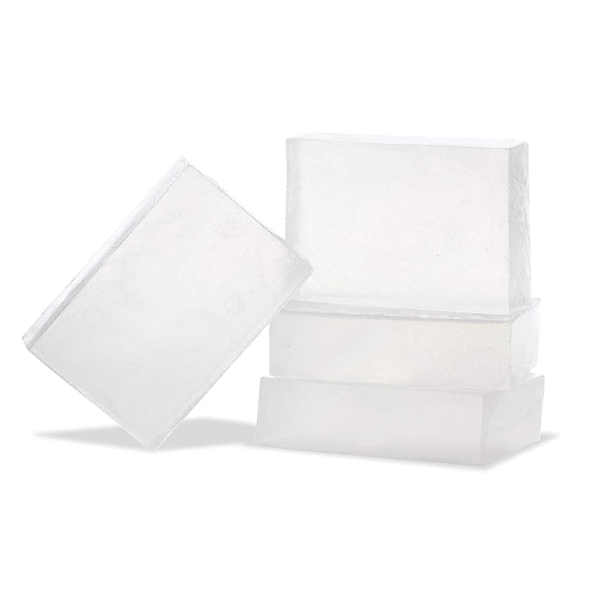 EarthWise Aromatics Clear Glycerin Soap Base - 2 lb - Easy to Melt and Pour - Moisturizing - DIY Handmade Soap