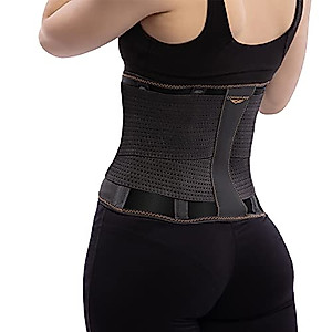 Copper Fit Women's Standard Core Shaper, Charcoal, Large/X-Large