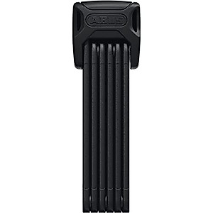 ABUS Bordo 6000K Folding Lock with Saddlefix Mount & rain Cap - Bike Lock with XPlus Cylinder for high Tamper Protection - ABUS Security Level 10 - Length 90 cm