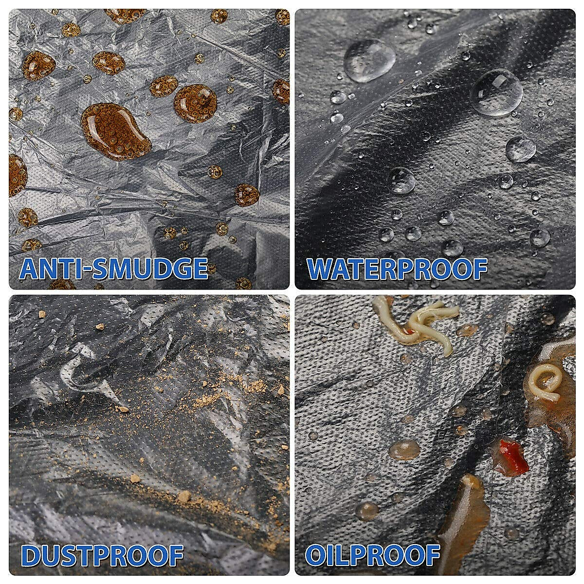 HappyBeeYo 100PCS Universal Car Disposable Plastic Seat Cover 3.2 Pounds,Mechanic Valet Clear Protective Films Waterproof Oil-Proof Dust-Proof 59"x 31.5"