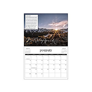 Be Not Afraid Bible Verse Wall Calendar 2023