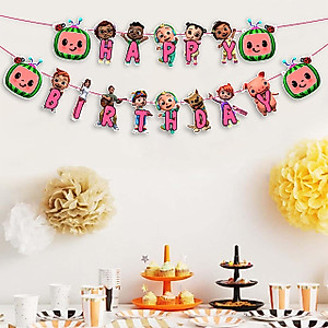 Seyal® Cocomeln Happy Birthday Banner