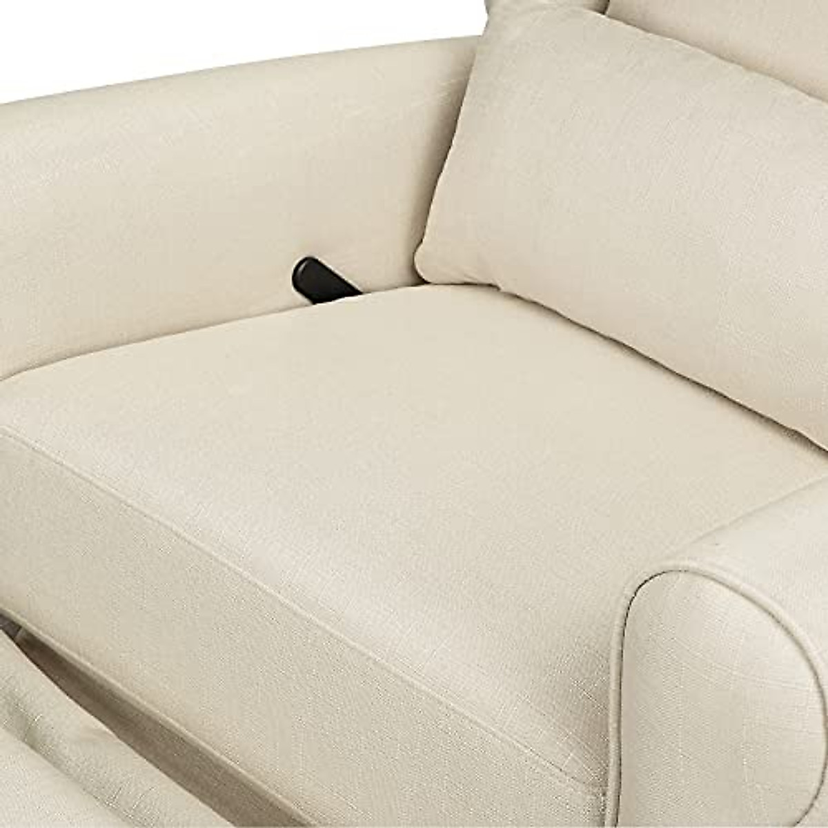 DaVinci Hayden Recliner and Swivel Glider in Natural Oat, Greenguard Gold & CertiPUR-US Certified