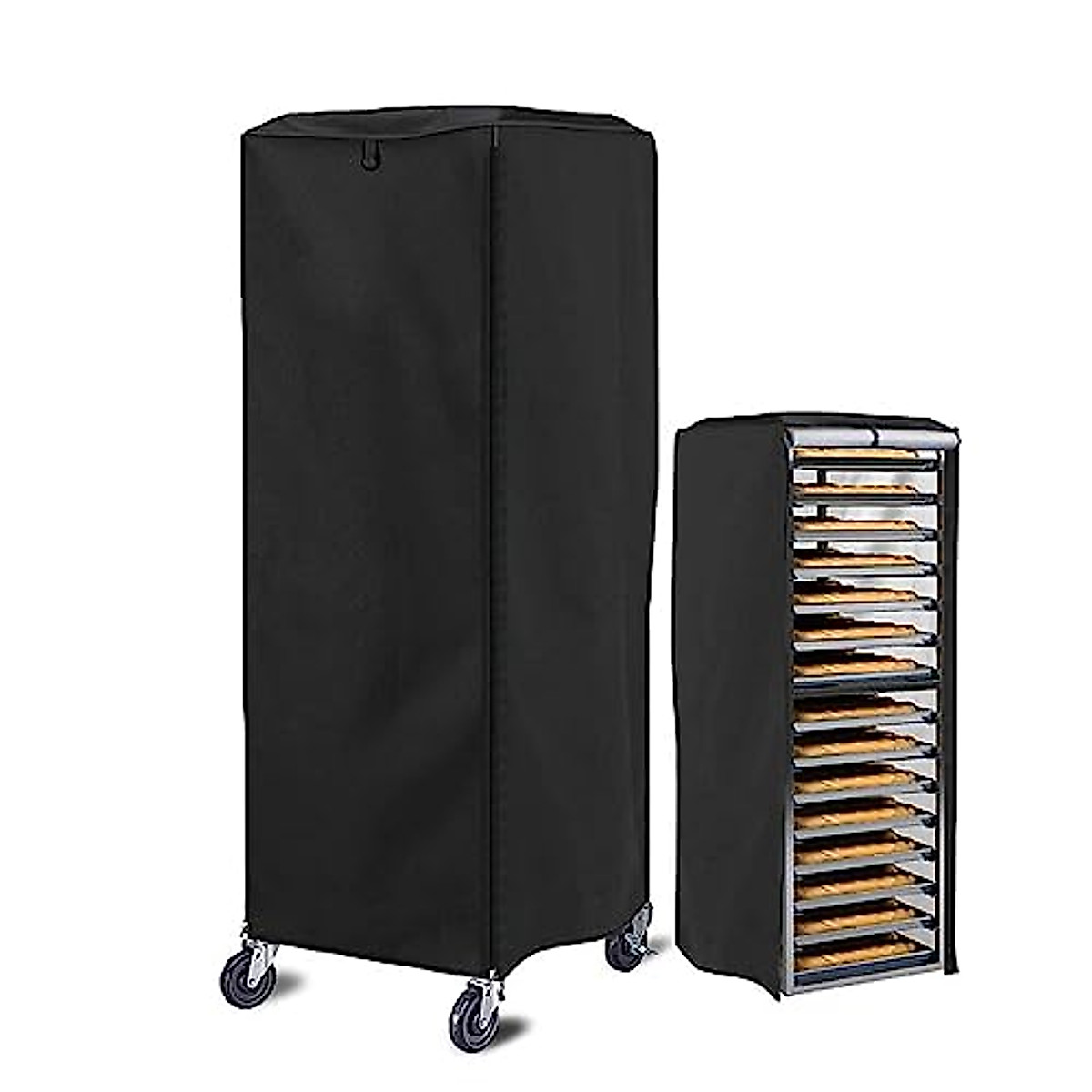 ＫＬＫＣＭＳ Pan Rack Cover Bread Rack Cover, Protective Covers, High Density, Bakery Single Rack Cover for Dining Room