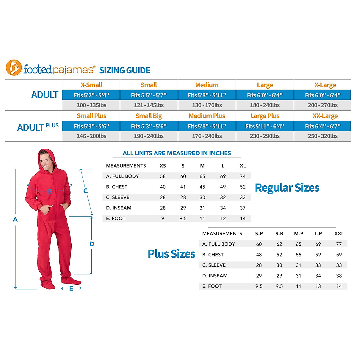 Footed Pajamas - Its A Snow Day Adult Fleece One Piece - Adult - XSmall (Fits 5'2-5'4")