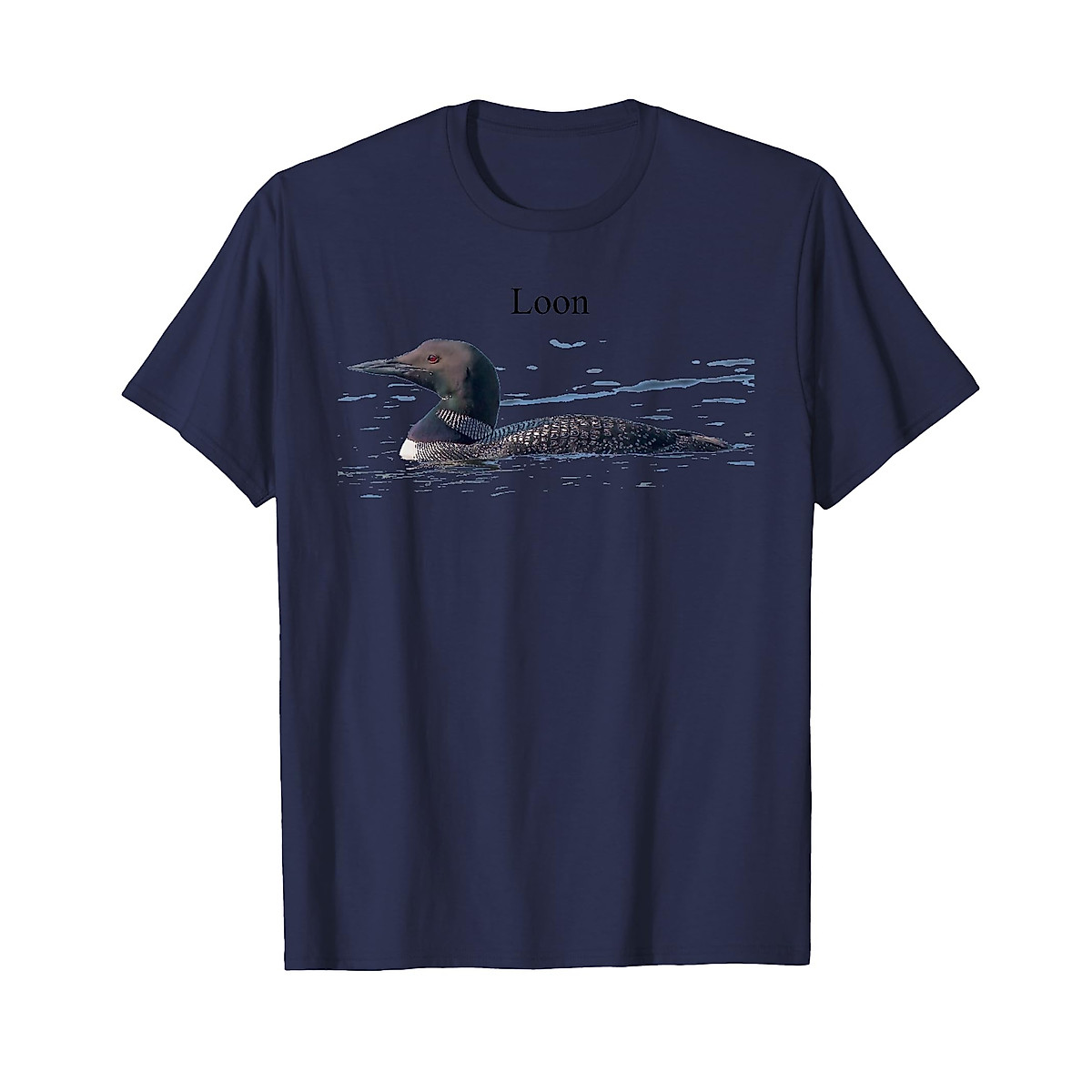 Common Loon Bird Lover Art T-Shirt