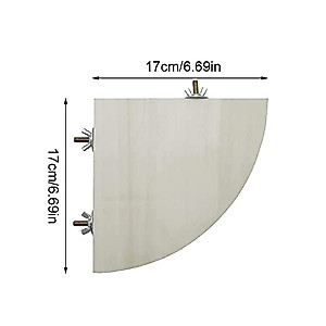 Litewoo Bird Perching Platform and Parrot Corner Perch XL