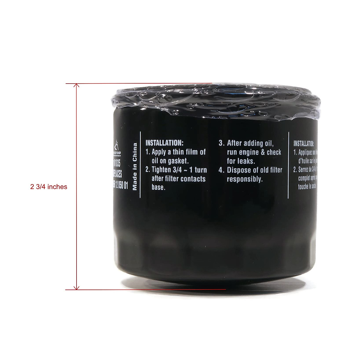 The ROP Shop Replacement Oil Filter Compatible with 492932 492056 5049 5076 695396 4049 4154