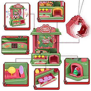 Amy&Benton Claw Machine for Kids Grabber Arcade Crane Venting Toy with Prizes for Boys Girls 6 7 8 10 12 Years Old