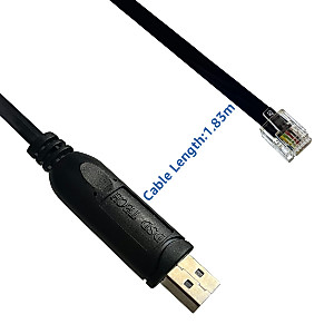 DSD TECH SH-RJ12B USB to RJ12 RJ11 6P4C RS232 Serial Cable