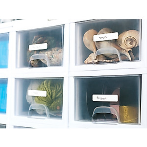 Removeable, Write-On Food Labels, Waterproof, Multipurpose, Freezer Safe, Self-Laminating Label, Dishwasher-Safe for Home Organization and Kitchen Labels (All-Purpose White), Made in The USA