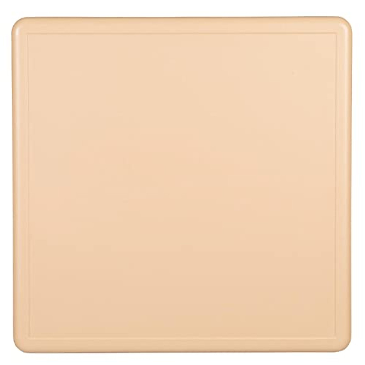 Flash Furniture 24" Square Natural Plastic Height Adjustable Activity Table