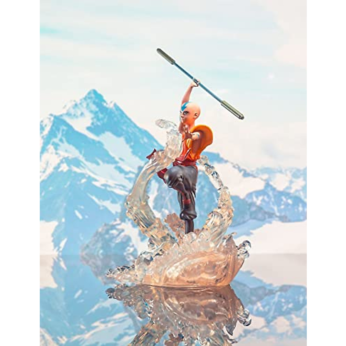 Diamond Select Toys Avatar Gallery: Aang PVC Figure, Multicolor, 11 inches