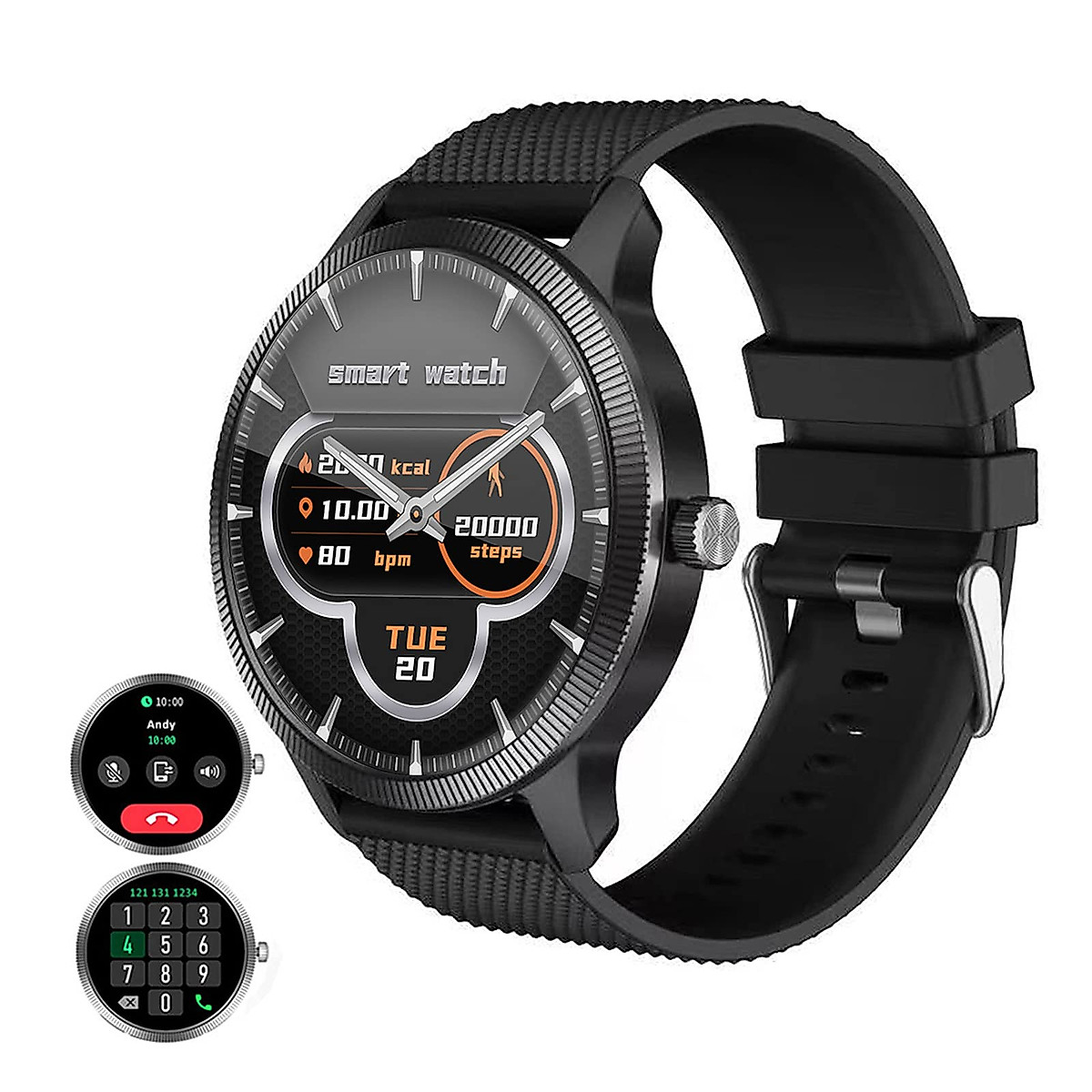 SEDSEY Smart Watch, Fitness Activity Tracker Smart Watches with Call Text Heart Rate Sleep Monitor Pedometer IP67 Waterproof Women Men Smartwatch for Android iOS Phone