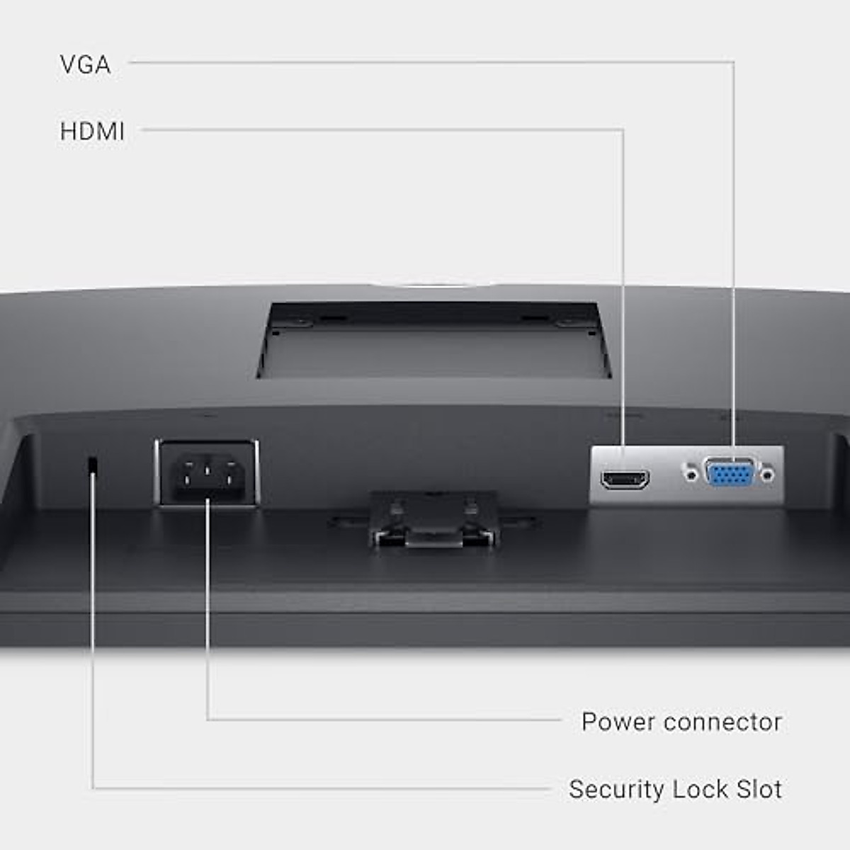 Dell SE2722H Monitor - 27-inch Full HD (1920 x 1080) 60Hz 8ms Display, HDMI/VGA Connectivity, AMD FreeSync Technology, Tilt Adjustability - Black
