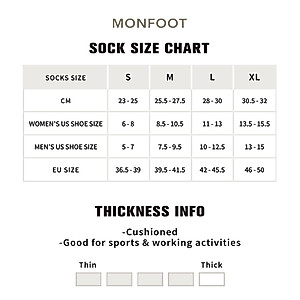 MONFOOT Women's and Men's 10 Pairs Cotton Cushion Ankle Socks Basic, multipack