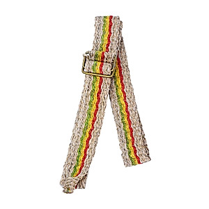 Mandala Crafts Bohemian Belt - Boho Belt for Women - Mens Rasta Belt Handmade Woven Hemp Boho Waist Belt Big Hippie Belt for Reggae Rasta Accessories