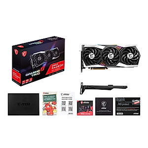 MSI Gaming Radeon RX 6800 16GB GDRR6 256-Bit HDMI/DP 2105 MHz RDNA 2 Architecture OC Graphics Card (RX 6800 Gaming X Trio 16G) (Renewed)