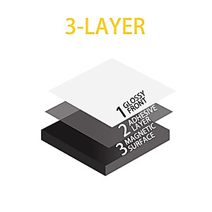 110Pcs Self Adhesive Magnets Squares Flexible Sticky Magnetic Strips Tapes Peel and Sticky Magnet Squares for DIY Crafts, School Art Projects, 4/5" x 4/5" x 0.08"