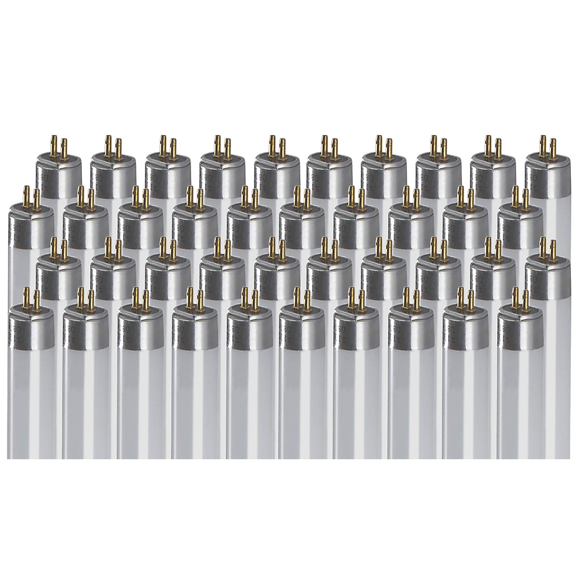 GoodBulb F28T5/835/ECO 28W 46 Inch T5 Fluorescent Light Bulb | 3500K Soft White Medium Bi-Pin Base | 2900 Lumens 85 CRI 36000 Life Hours | Instant/Programmed Start (Pack of 40)