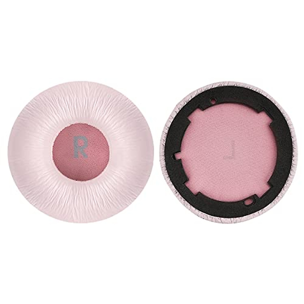 Geekria NOVA Leatherette Replacement Ear Pads for JBL T600BTNC, Tune 600BTNC Headphones Ear Cushions, Headset Earpads, Ear Cups Cover Repair Parts (Pink)