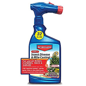 BioAdvanced 3-in-1 Insect Disease and Mite Control I, Ready-to-Spray, 32 oz