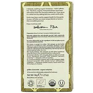 Pukka Herbal Teas -Chamomile, Vanilla & Manuka Honey 20 Bags