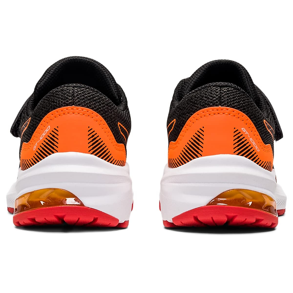 ASICS Kid's GT-1000 11 Pre-School Running Shoes, 2, Graphite Grey/Fiery RED