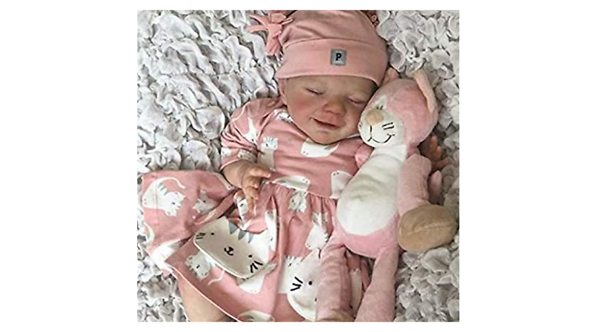Fa Rich Reborn Baby Dolls - 18 Inch Realistic Newborn Doll for Kids