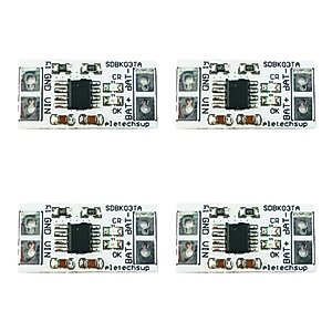 Eletechsup Mini MPPT Solar Charge Controller 3.6V/3.2V Charger Module DC 5V 1A Board for i-ion/Li-PO LiFePO4 Battery (4)