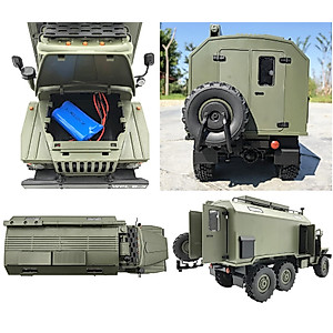 Simulation Rc Military Truck Remote Control RTR 2.4G All-Terrain RC Truck Car 6WD Off-Road Crawler 1:16