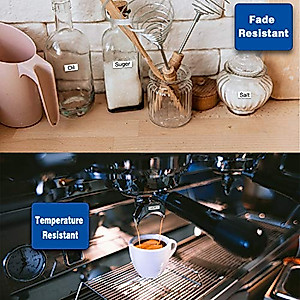 Kingjet Compatible Label Tape Replacement for 24mm 26.2ft TZ TZe-251 Laminated Black on White for PTD600VP PTD600 PT-P710BT Label Makers, 5 Pack