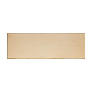 Kate and Laurel Havlock Modern Floating, Mid-Century Bathroom and Kitchen Shelves for Storage and Display, Set of, 2 Piece 24 x 8, Natural Wood