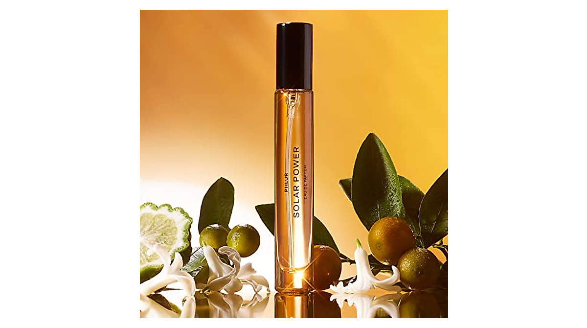 PHLUR Solar Power Eau de Parfum Travel Size | Golden Floral Musk