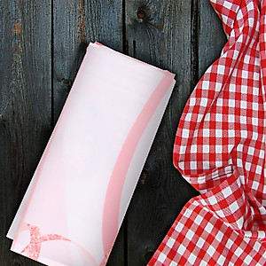 Half Way To One Birthday Backdrop Banner Decorations for Baby Girls Rose Gold 6 Months 1/2 Bday Background Photography Party Sign Decor Supplies Pink