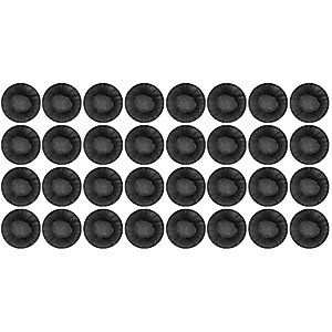 Healifty Headphone Ear Covers 100pairs Non- Earcup Most Stretchy Fit Headphone Fabric Earpad Cover Woven Disposable Headphones of Earpads on Sweatproof Sleeve Headphone Earpads