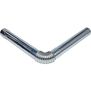 SoloWilder Wood Stove Pipe Flue Extension Stainless Steel Chimney, Diameter 2.36", 4 Straight with 1 Elbow(36cm/14.17in)