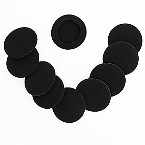 5 Pairs Replacement Foam Earpads Sponge Ear Pads Pillow Cushion Cover Cups Compatible with Sony MDR-G42LP, DR-220DPV, MDR-027, MDR-222, SRF-H4, MDR-NC6s Headphones