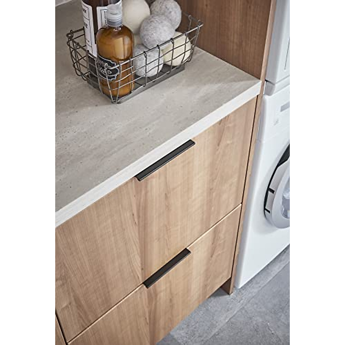 Hardware Resources Elements A500 Edgefield Collection Cabinet and Furniture Handle Pull (4" overall length, Polished Chrome)