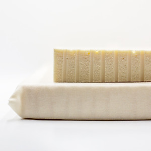 2” Inch Latex Organic Baby Crib and Toddler Bed Mattress Topper with Australian Wool Cover (Standard Crib, 52"x28"), GOLS Certified, Hypoallergenic and Breathable, Soft and Cooling, Made in USA