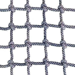 EkiDaz HXRW Rope Net Kids Safety Protective Net Sturdy Rope Climbing Net Polyamide Net for Kids Indoor and Outdoor Playing Playground Sets for Backyards (Size : 2 * 3m(6.6 * 9.9ft))