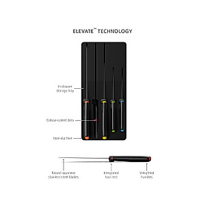 Joseph Joseph Elevate Knives Store 5-Piece Set