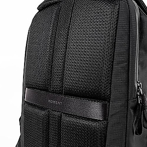 Moment Everything Backpacks - 21L Overnight & 17L Daypack - Lightweight Laptop & Camera Backpack (21L, Black)