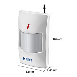 KERUI 433MHz Home Wireless PIR Infrared Motion Sensor Detector for Alarm System