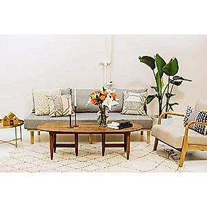 Benchmark Bouquets Orange Roses and White Oriental Lilies, With Vase (Fresh Cut Flowers)