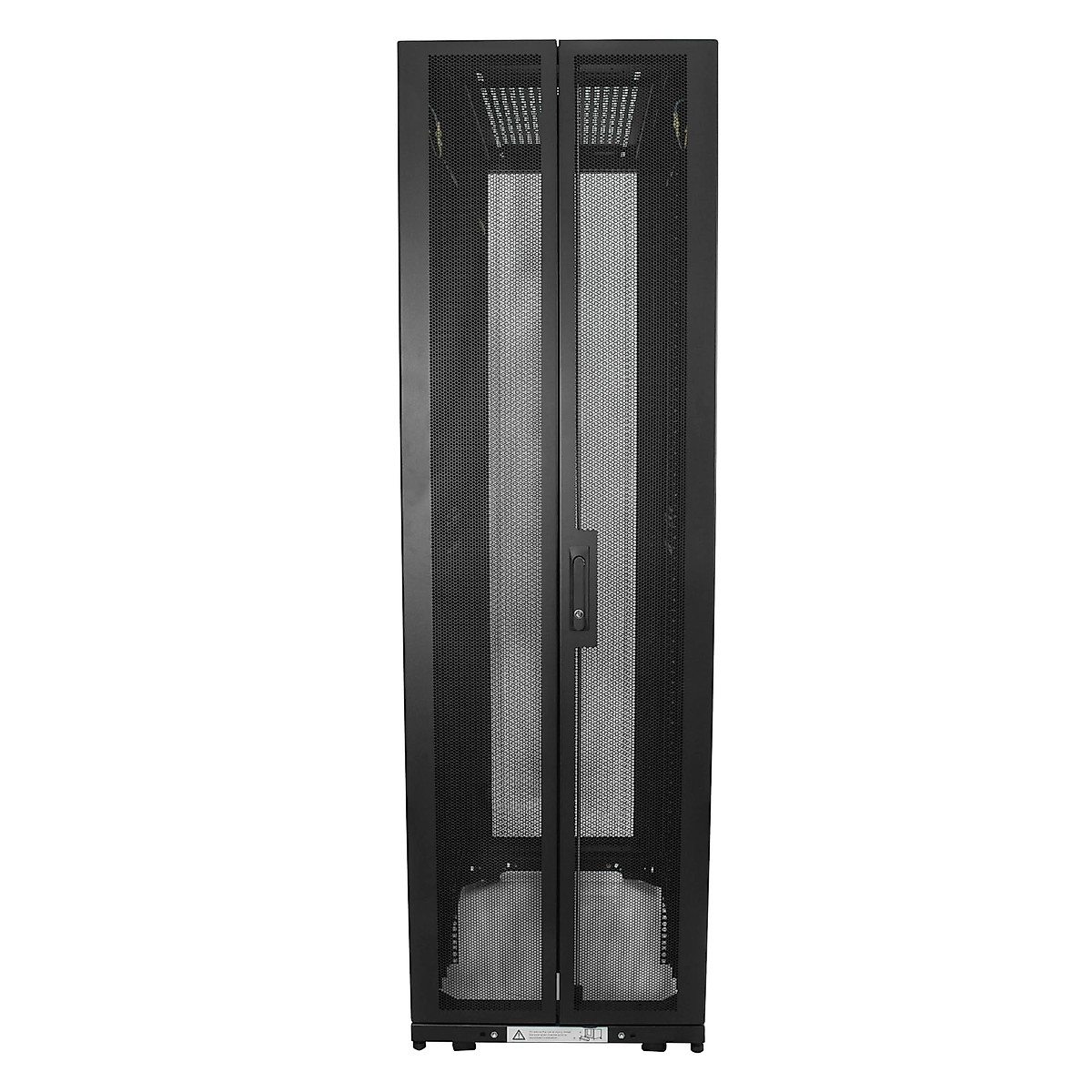 StarTech.com 4-Post 42U Server Rack Cabinet, 19" Data Rack Cabinet for IT Equipment Mount, Full Size Network Cabinet Storage