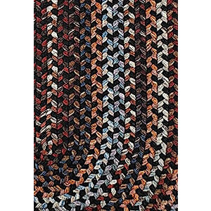 RRI Home Decor Ashley Area Rug, 4x6, Black Rock